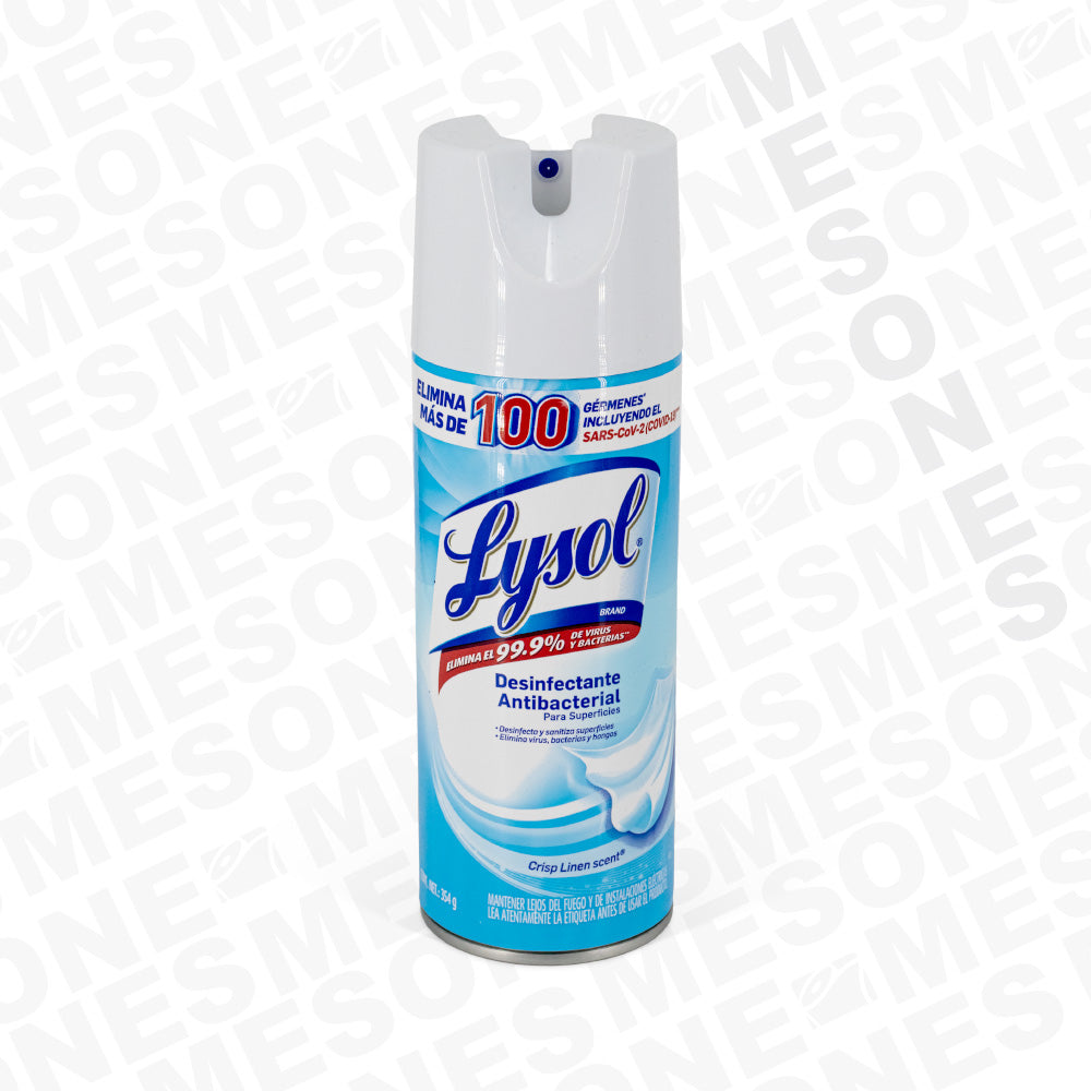 Lysol Spray Desinfectante Antibacterial 354 grs. / 1 pieza 96882 – Bodega de Papel Mesones ...