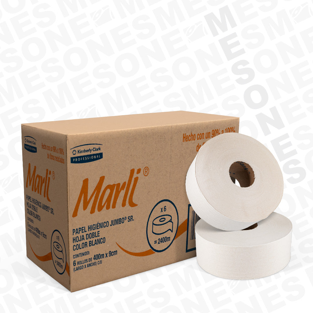 Marli Mr 400 Metros HD / Caja con 6 rollos institucionales 90510 ...