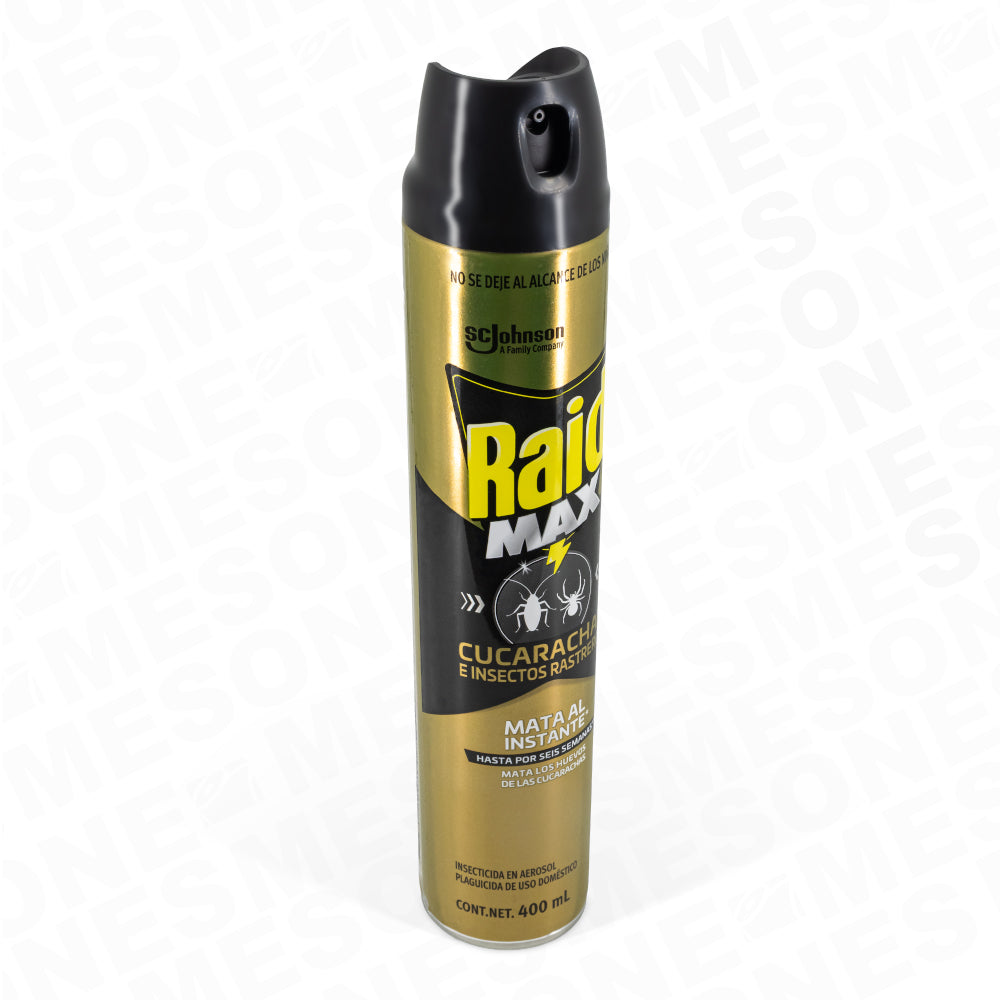 Raid Max 400 ml – Bodega de Papel Mesones | Tienda en Línea