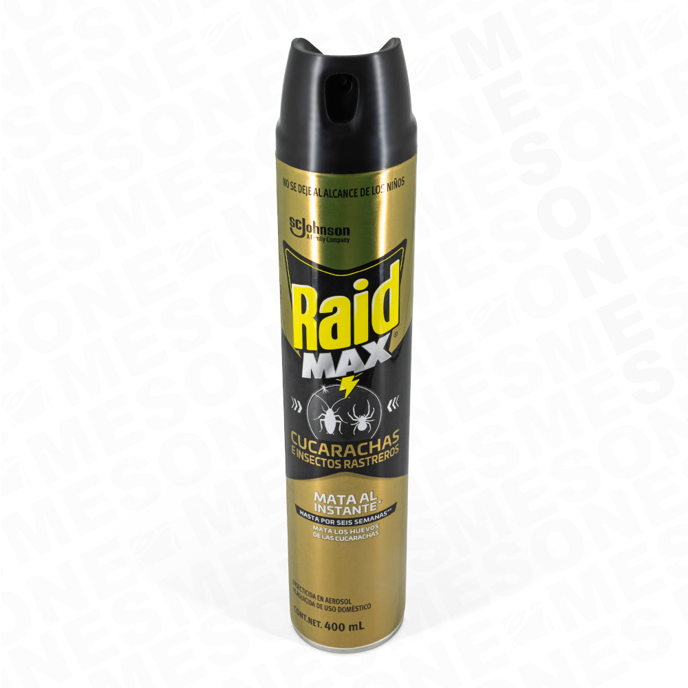 Raid Max 400 ml – Bodega de Papel Mesones | Tienda en Línea