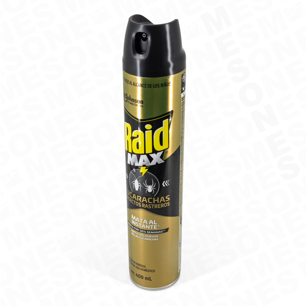 Raid Max 400 ml – Bodega de Papel Mesones | Tienda en Línea