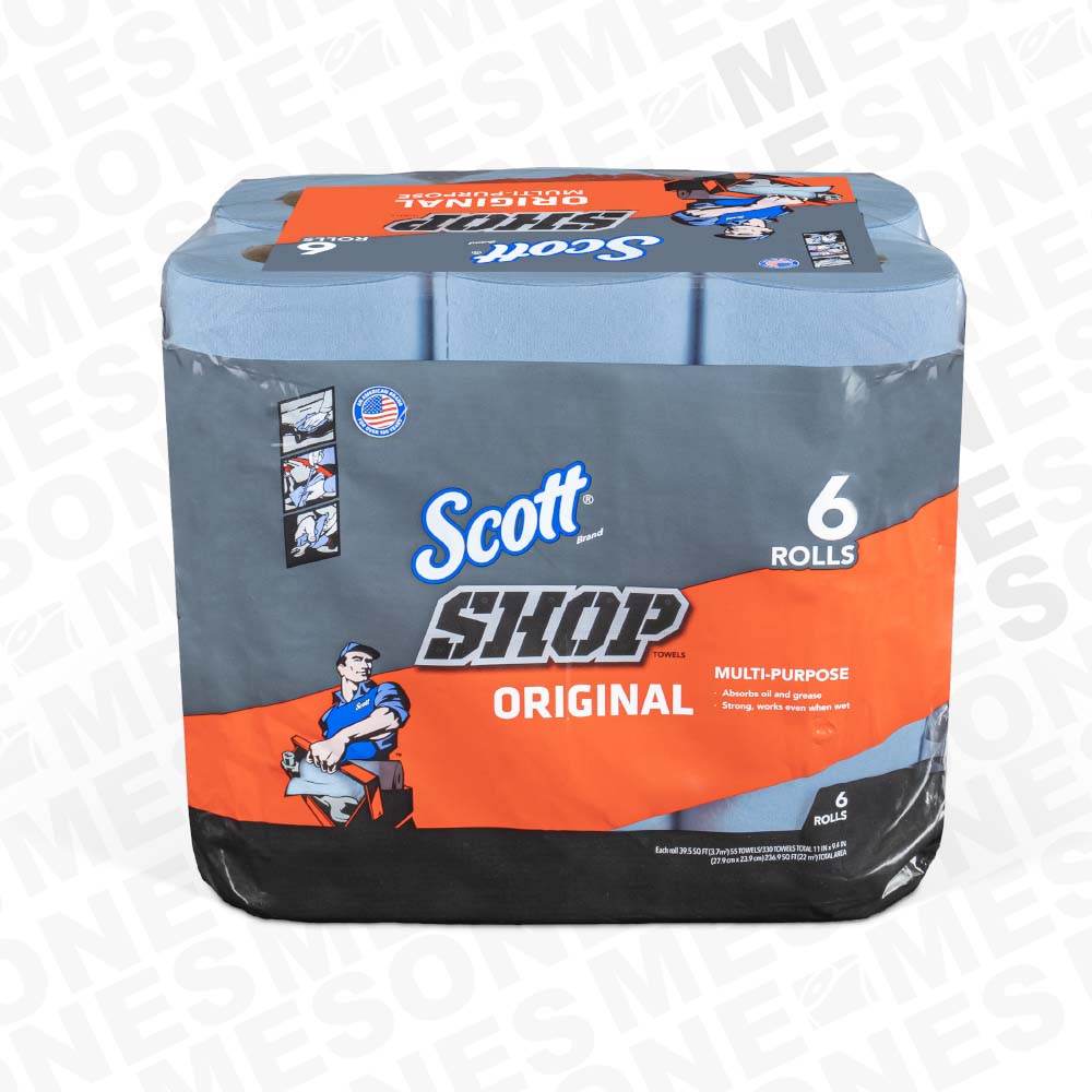 Scottshop Towel Azul 55 Hojas | Paquete 6 rollos – Bodega de Papel ...