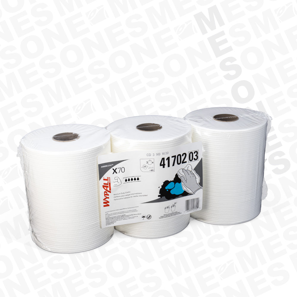 Wypall Wiper x70 Blanco 275 Hojas Jumbo Roll 1412 – Bodega de Papel ...